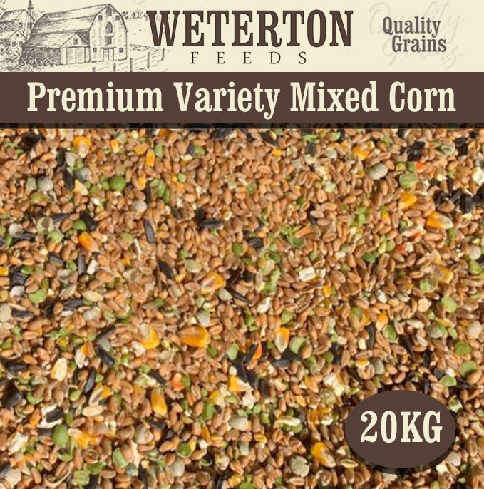 Premium Variety Mixed Corn 20kg – Weterton Feeds